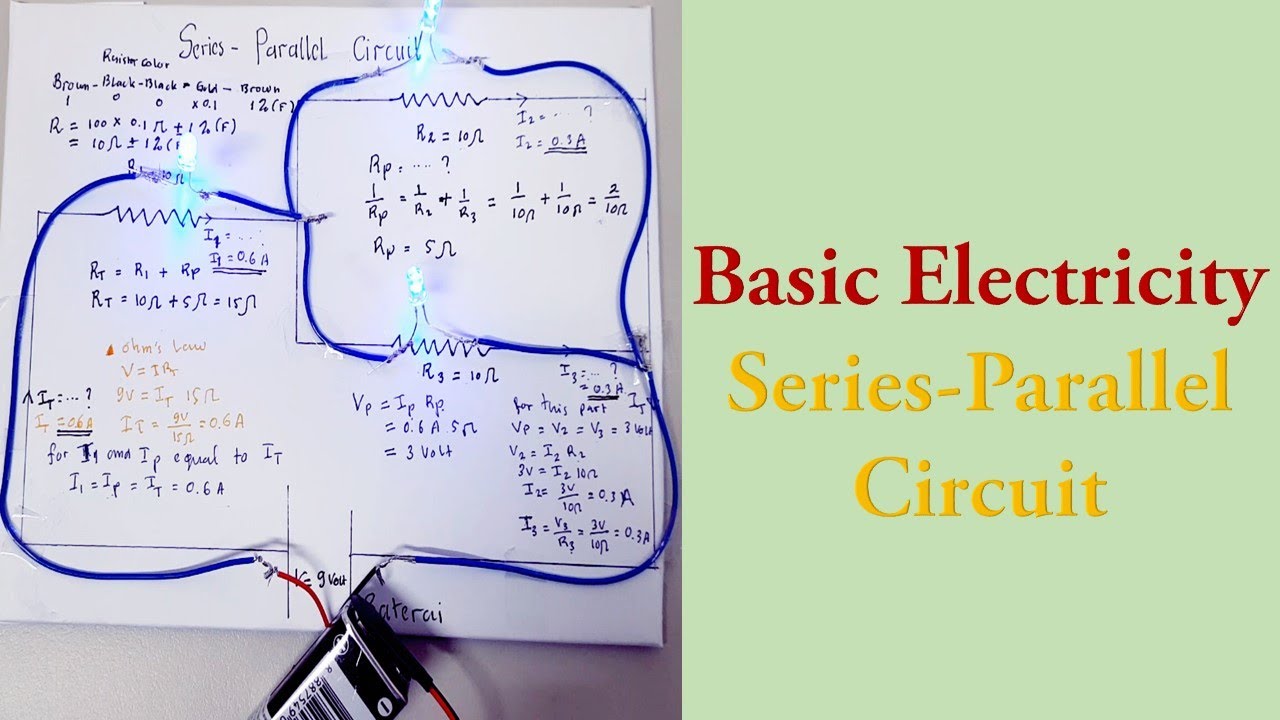 Basic Electricity Part-3 | Series-Parallel Circuit for Secondary School ...