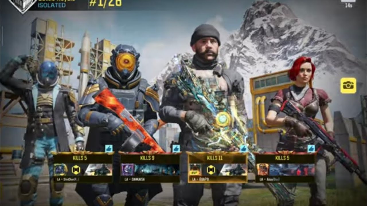 20250209, 10:27 PM, CODM BR Isolated Squad TPP @LORDASSASINclan - YouTube