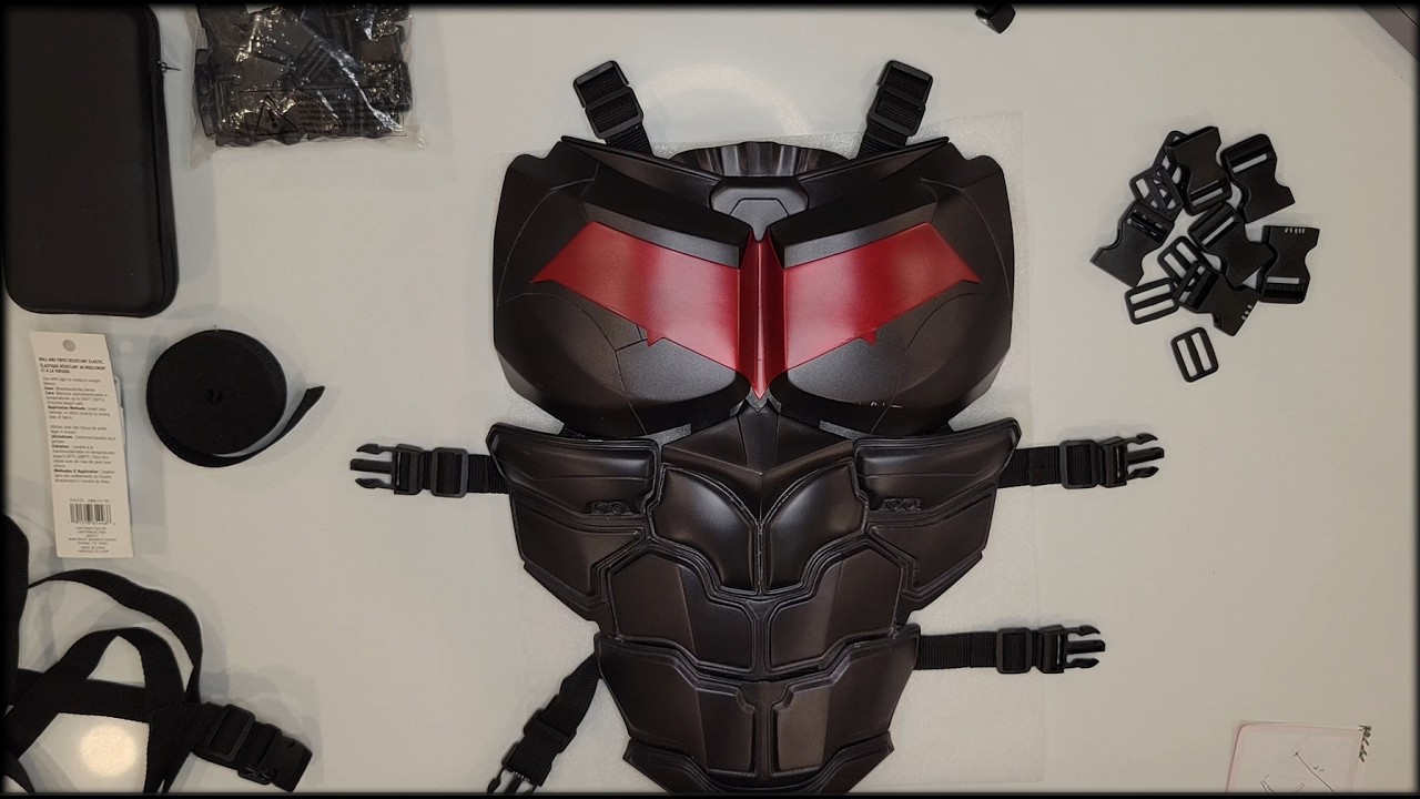 Cosplay Chest Armor Harness - How to DIY Tutorial - Red Hood Armor ...