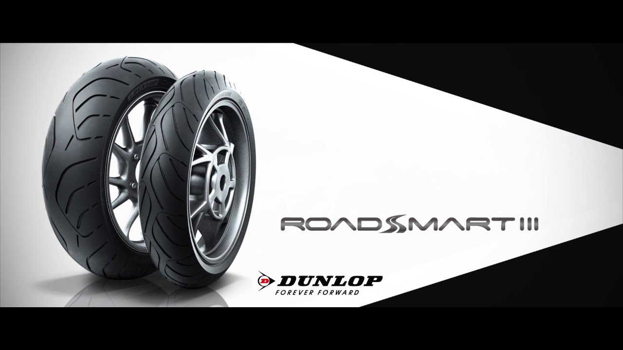 Dunlop RoadSmart III - Providing stronger grip for longer - YouTube