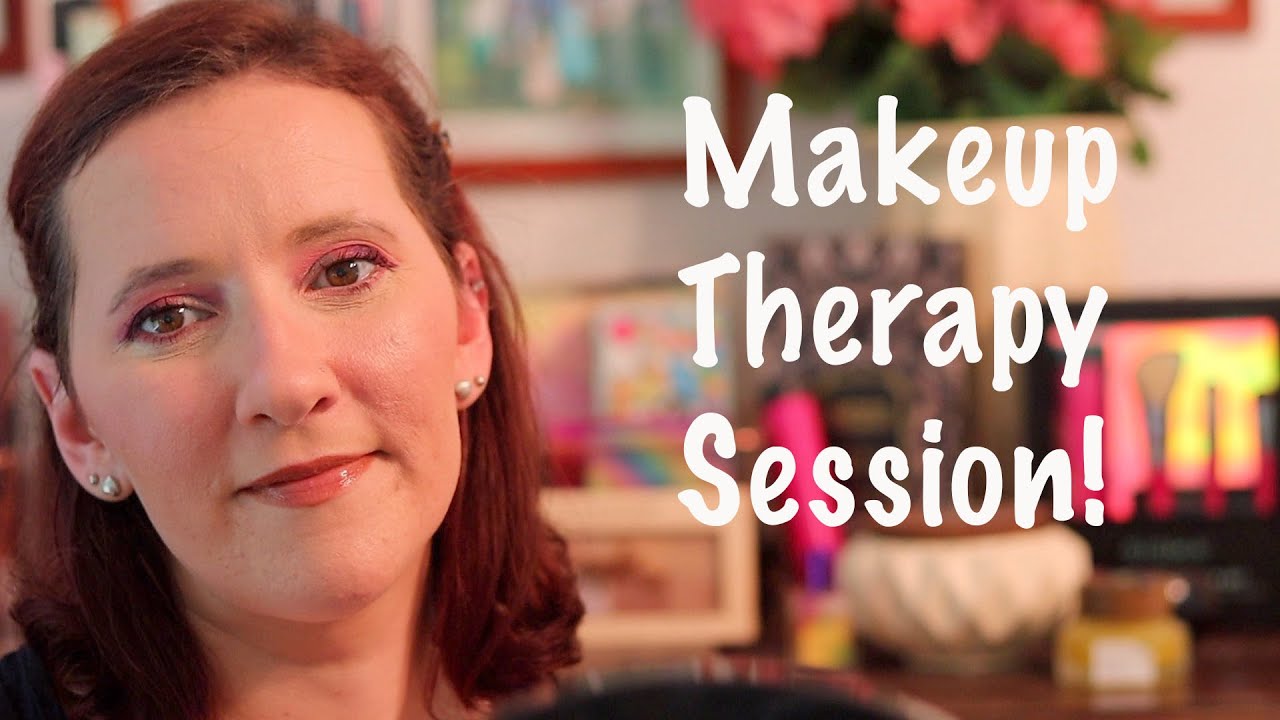MAKEUP THERAPY SESSION!!! Just playing with makeup!!! - YouTube