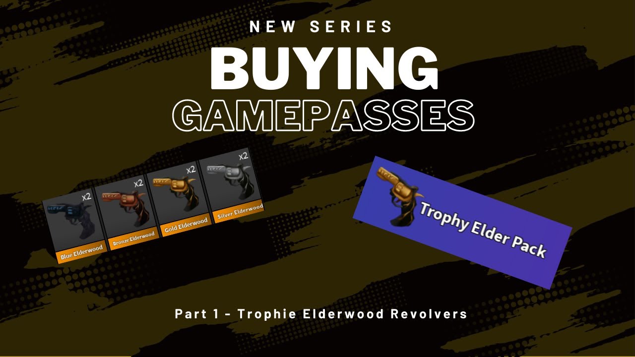 Buying Trophy Elderwood Pack In Master's MM2 aka Lego's MM2 PT. 1 (NEW ...