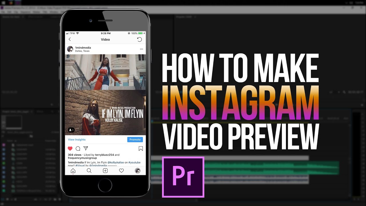 How to make a INSTAGRAM PROMO video - YouTube