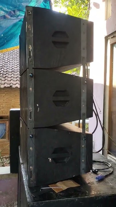 LINE ARRAY CUSTOM, BRAKET LINE ARRAY SIMPLE. - YouTube