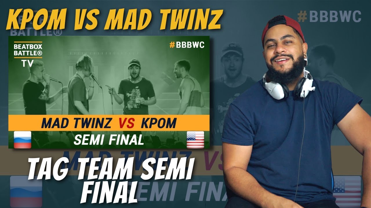 kPom vs Mad Twinz | 5th Beatbox Battle World Championship | REACTION ...