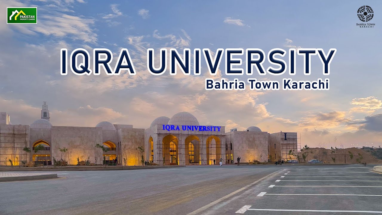 Iqra University Bahria Town Karachi Campus - YouTube
