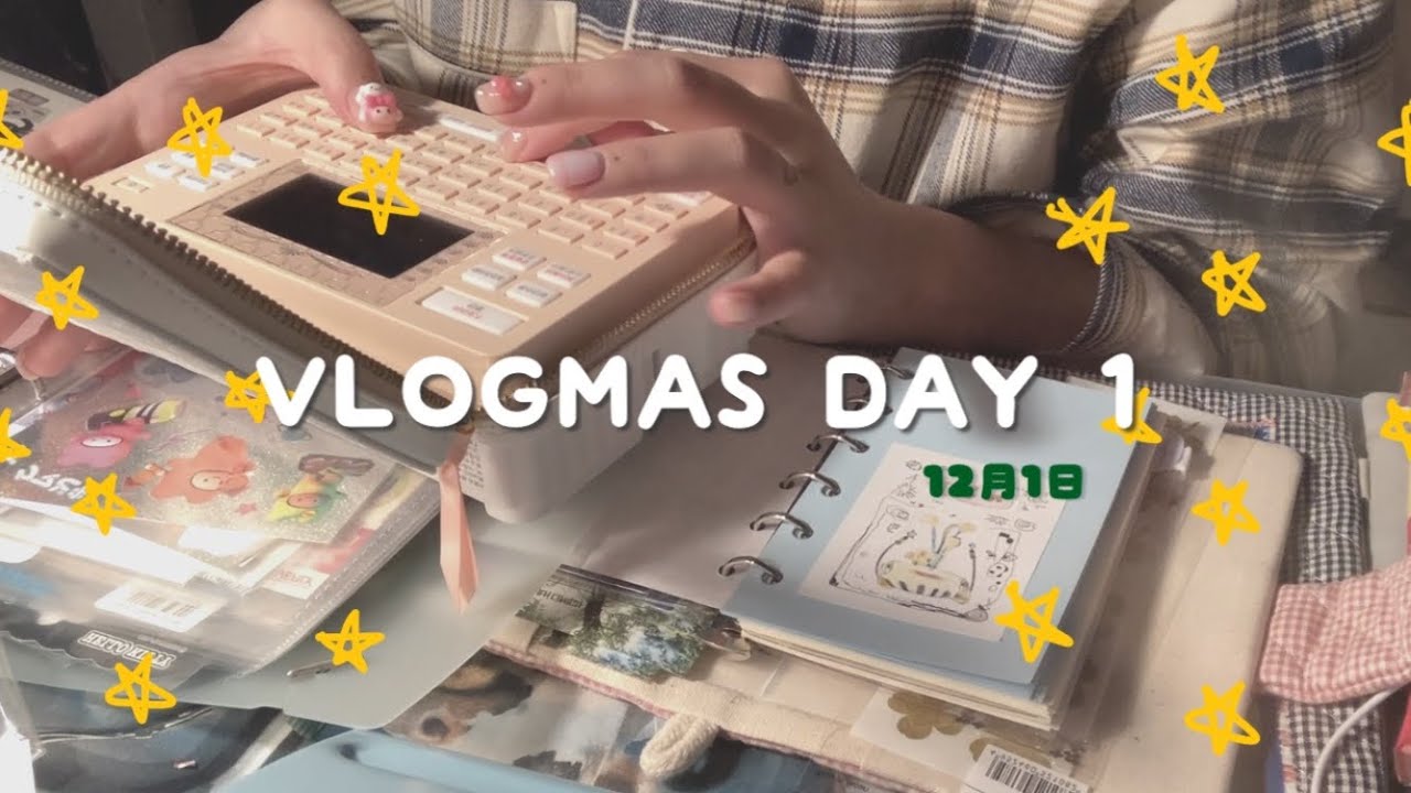 VLOGMAS DAY 1 - YouTube