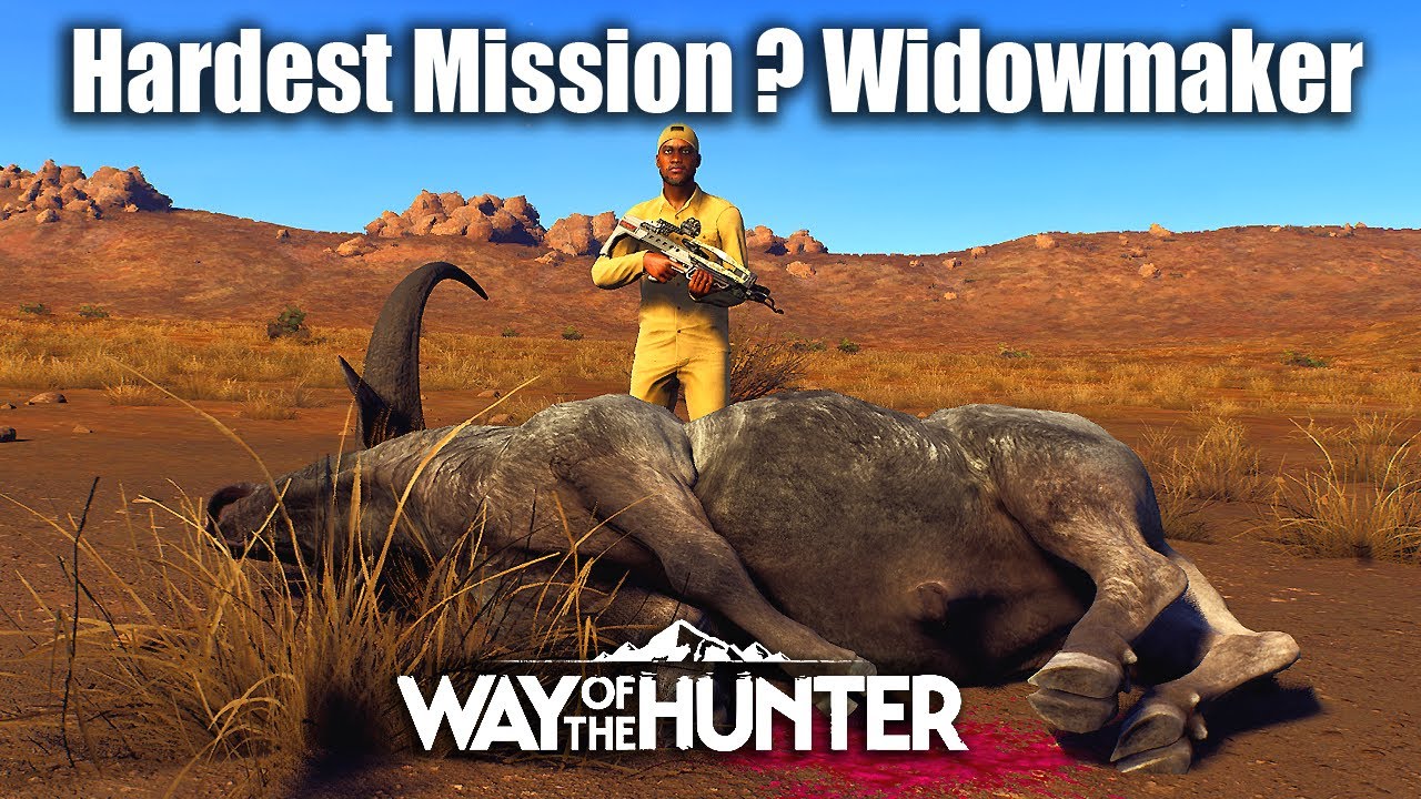 Hardest Mission In Way Of The Hunter - Widowmaker - YouTube
