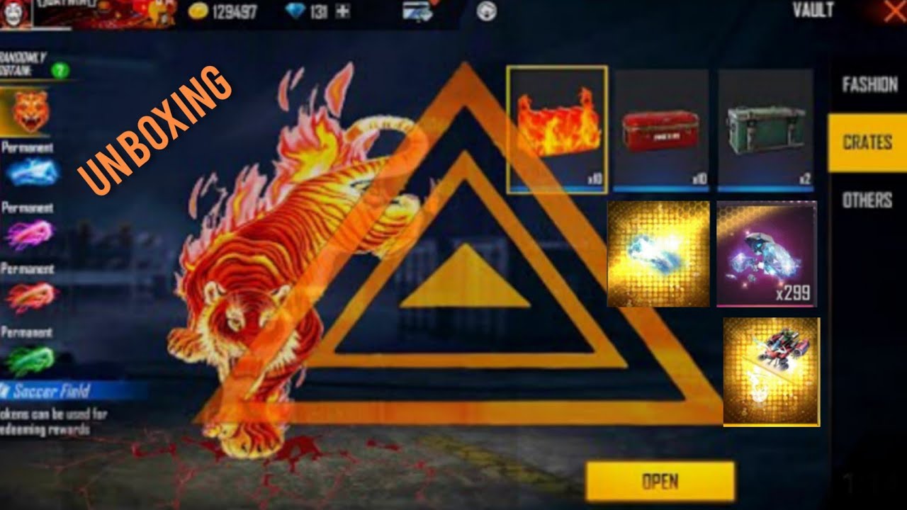 Free Fire Rare crates unboxig //free fire crates opening new video//😱 ...