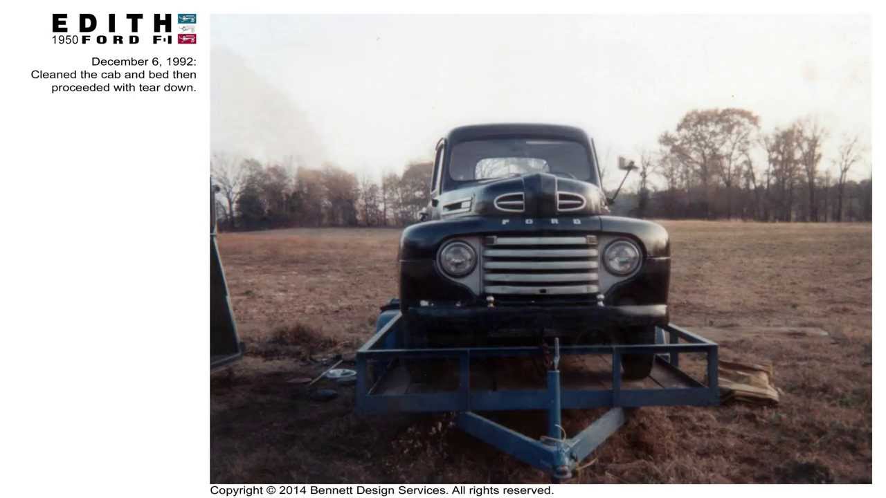 Restoration in Progress: 1950 Ford F-1 - YouTube