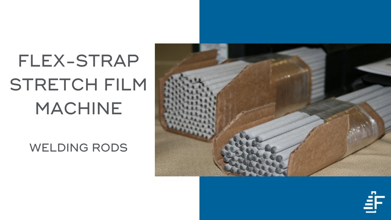 Welding Rods Together Using Felins Flex Strap Stretch Film Bander - YouTube
