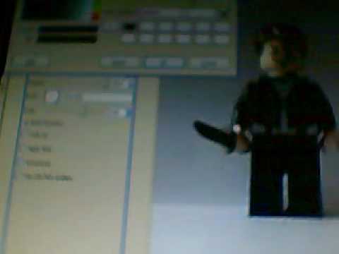 how to make a lego person cry using gimp - YouTube