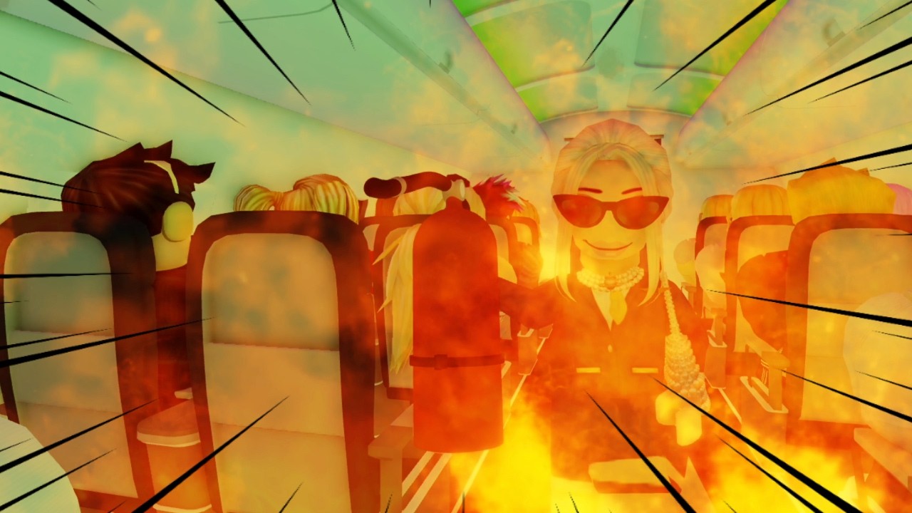 MY PLANE SET ON FIRE *Cabin Crew Simulator* Ep6 | roblox - YouTube