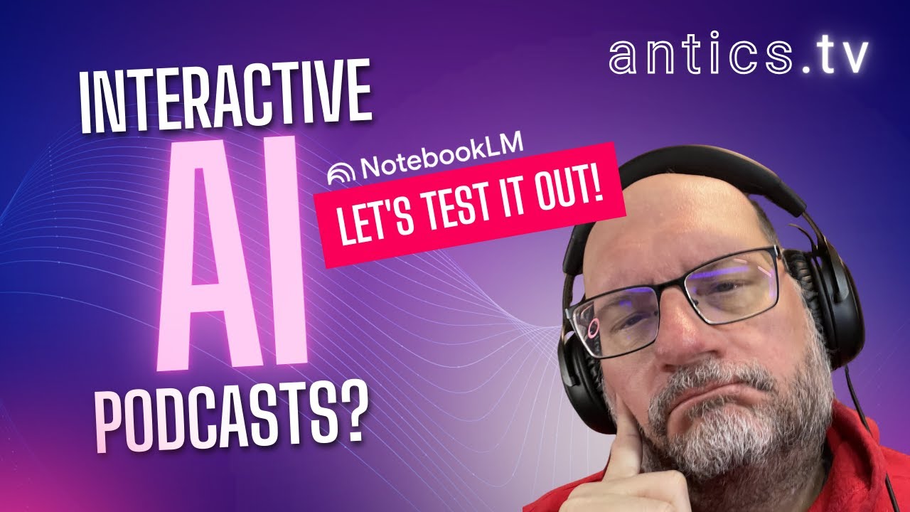 🎙️ NotebookLM Interactive AI Podcasts? Let's Test it Out! #notebooklm # ...