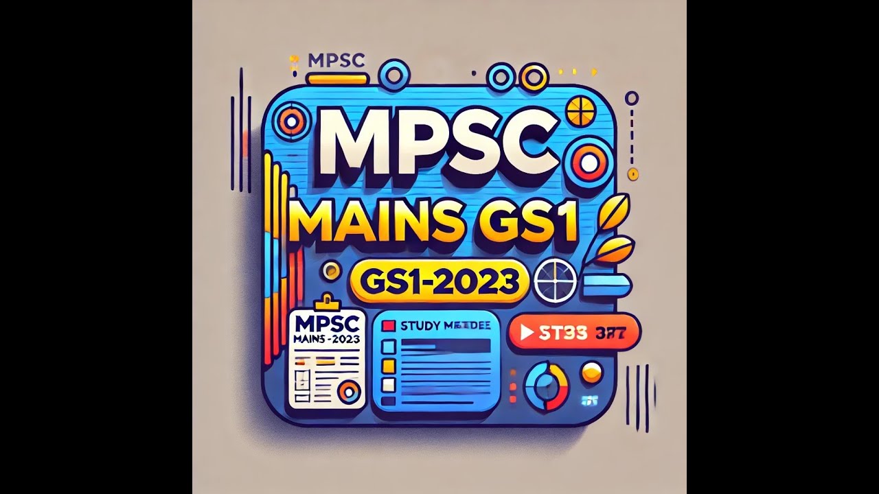 MPSC MAINS PAPER ANALYSIS 2023 | GS 1 | HISTORY | MPSC 2023 | Q18-40 - YouTube