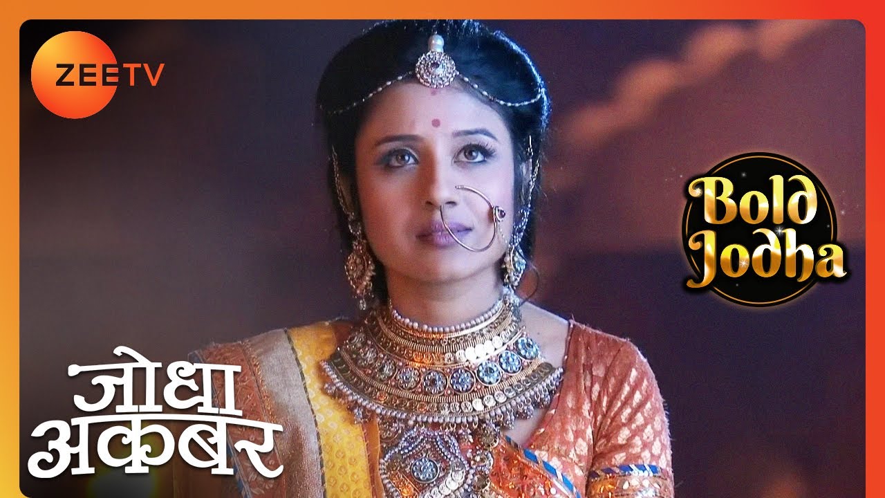 Jodha निहार रही है आसमान में चाँद! | Jodha Akbar | Bold Jodha | Zee TV ...
