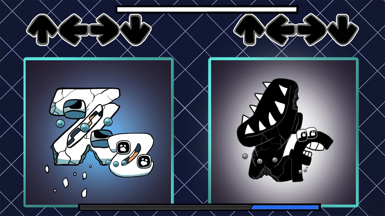 FNF Alphabet Lore: Alphabet Lore But Fixing Letters in FNF be like ...