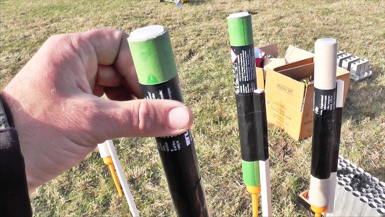 Signalrakete Zink 901 + 902 ★ / Zink Feuerwerk [HD] - YouTube