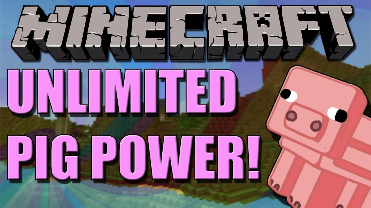 Minecraft How To: Pig Boats! - YouTube