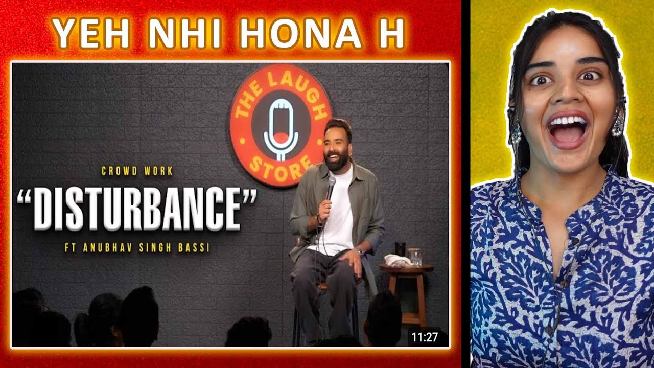 Disturbance REACTION | Crowd Work | Stand Up Comedy | Ft ...
