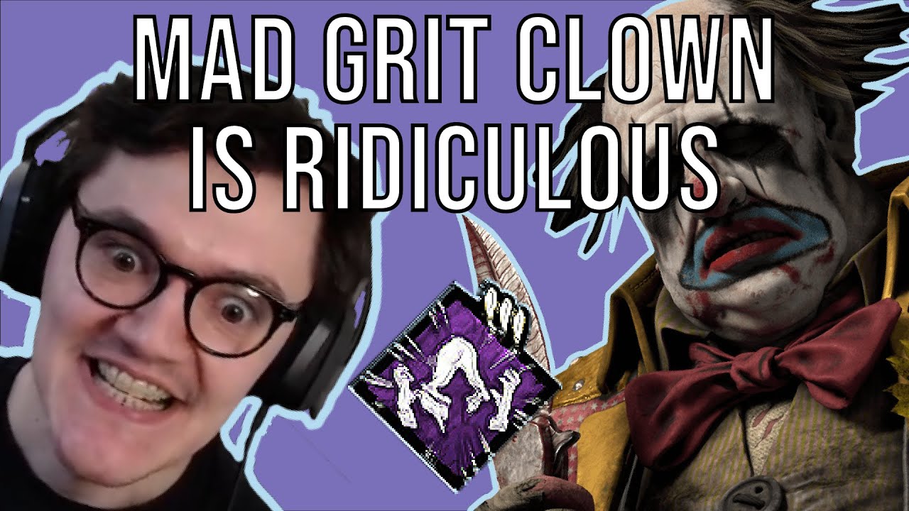 Clown with Mad Grit is DEVASTATING | Dead By Daylight Clown game - YouTube