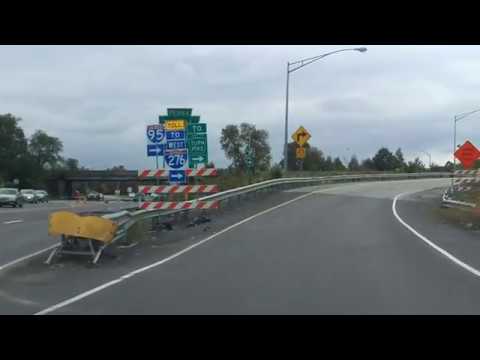 Delaware Valley Interchange outbound - YouTube