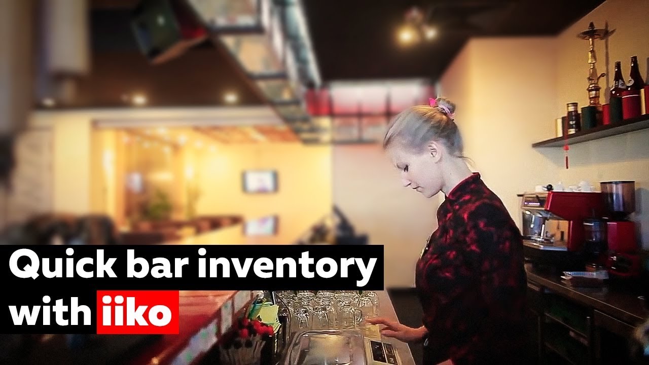 Quick bar inventory with iiko - YouTube