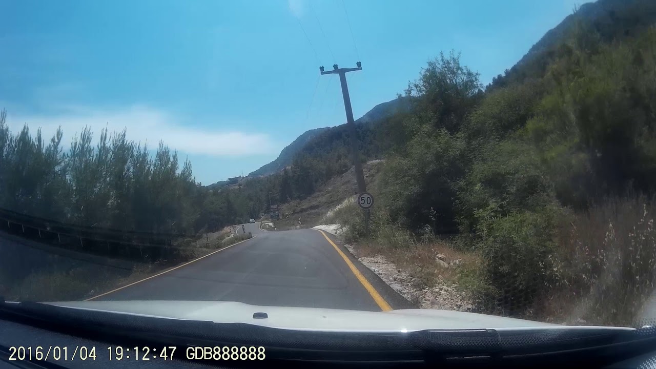 Bendy Cirali roads in Turkey - D400. - YouTube