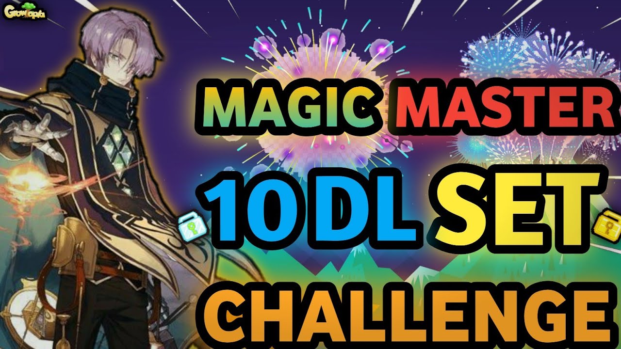 SPECIAL 10 DLS MAGIC MASTER SET CHALLENGE (NEW SET!!) | Growtopia - Set ...