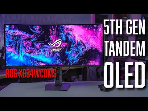 ASUS ROG XG34WCDMS Review | A Premium Ultrawide Done Right!