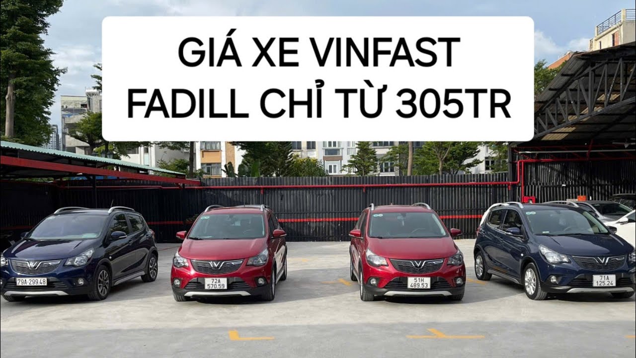 GIÁ XE VINFAST FADILL CHỈ TỪ 305tr || Liên hệ: 0978 028 588 - YouTube