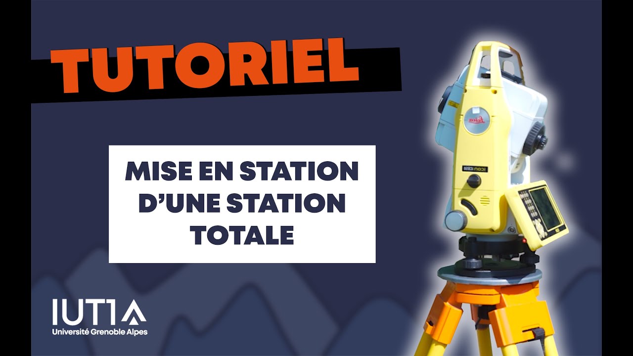 GCCD - Tutoriel de mise en station totale - YouTube
