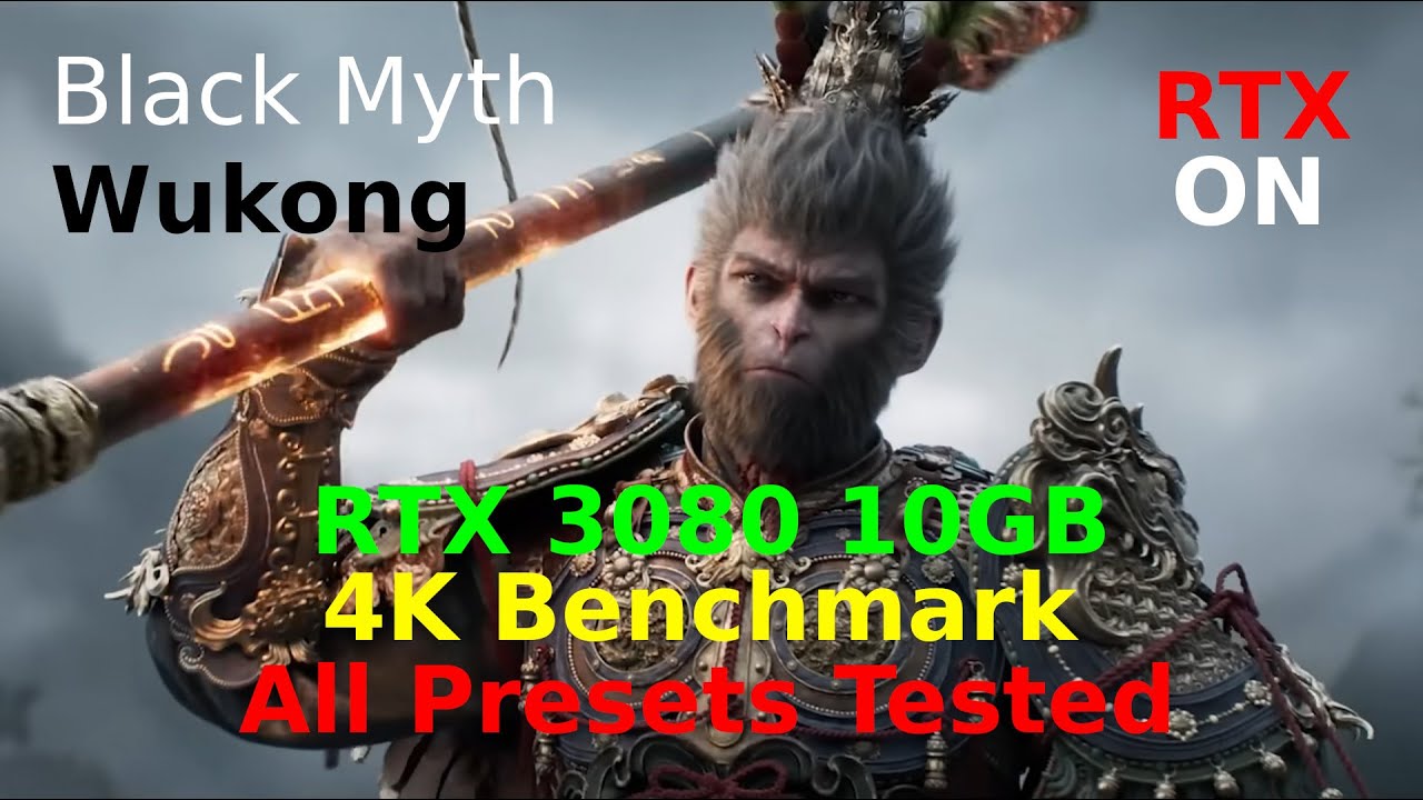 Black Myth Wukong Benchmark: Nvidia RTX 3080 10GB | 4K DLSS, All ...