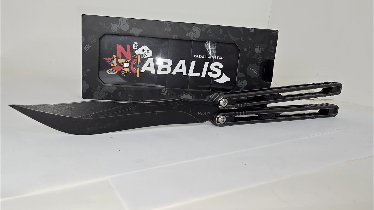 Nabalis Canyon Butterfly Knife Trainer Unboxing and Review. #Balisong # ...