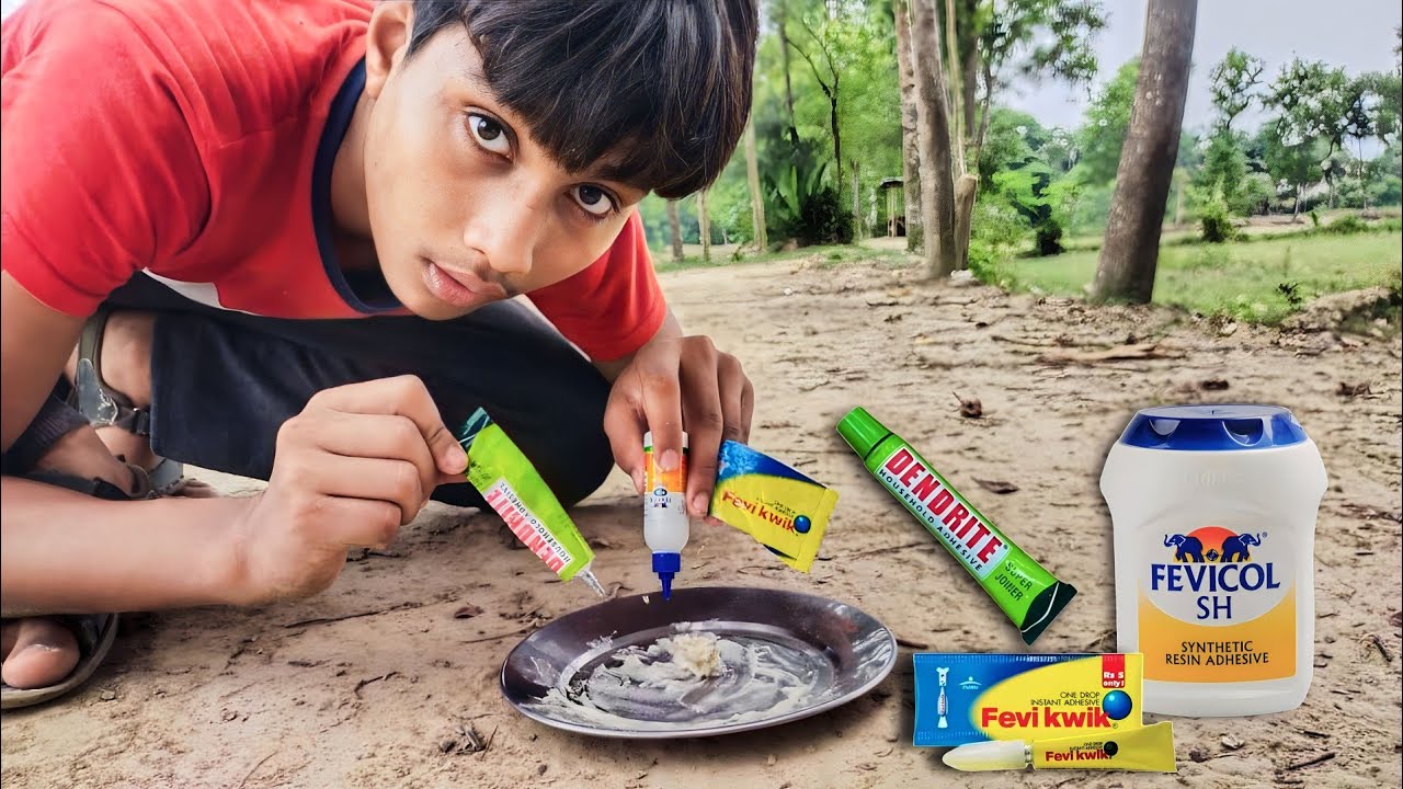 Ultimate Adhesive Showdown: Fevicol vs Fevikwik vs Dendrite - YouTube