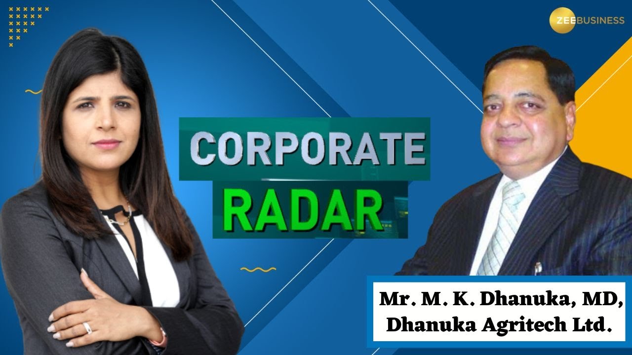 Mr. M. K. Dhanuka, Managing Director, Dhanuka Agritech Ltd In Talk With ...