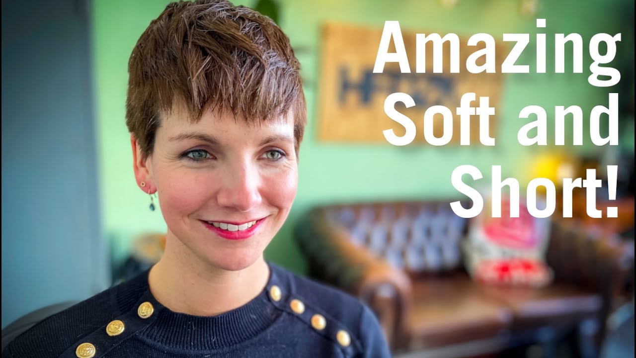 SHE'S BACK FOR A SUPER SHORT AND FRESH PIXIE! - YouTube