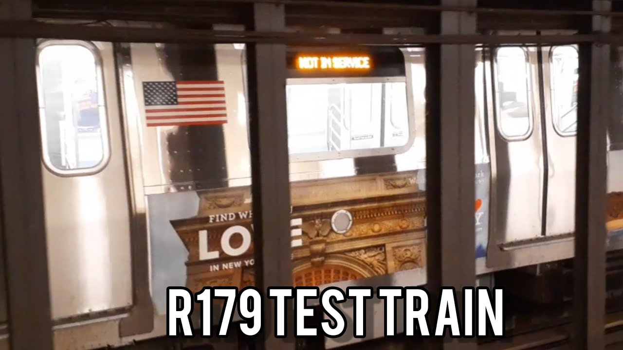 R179 Test Train at Broad St - YouTube