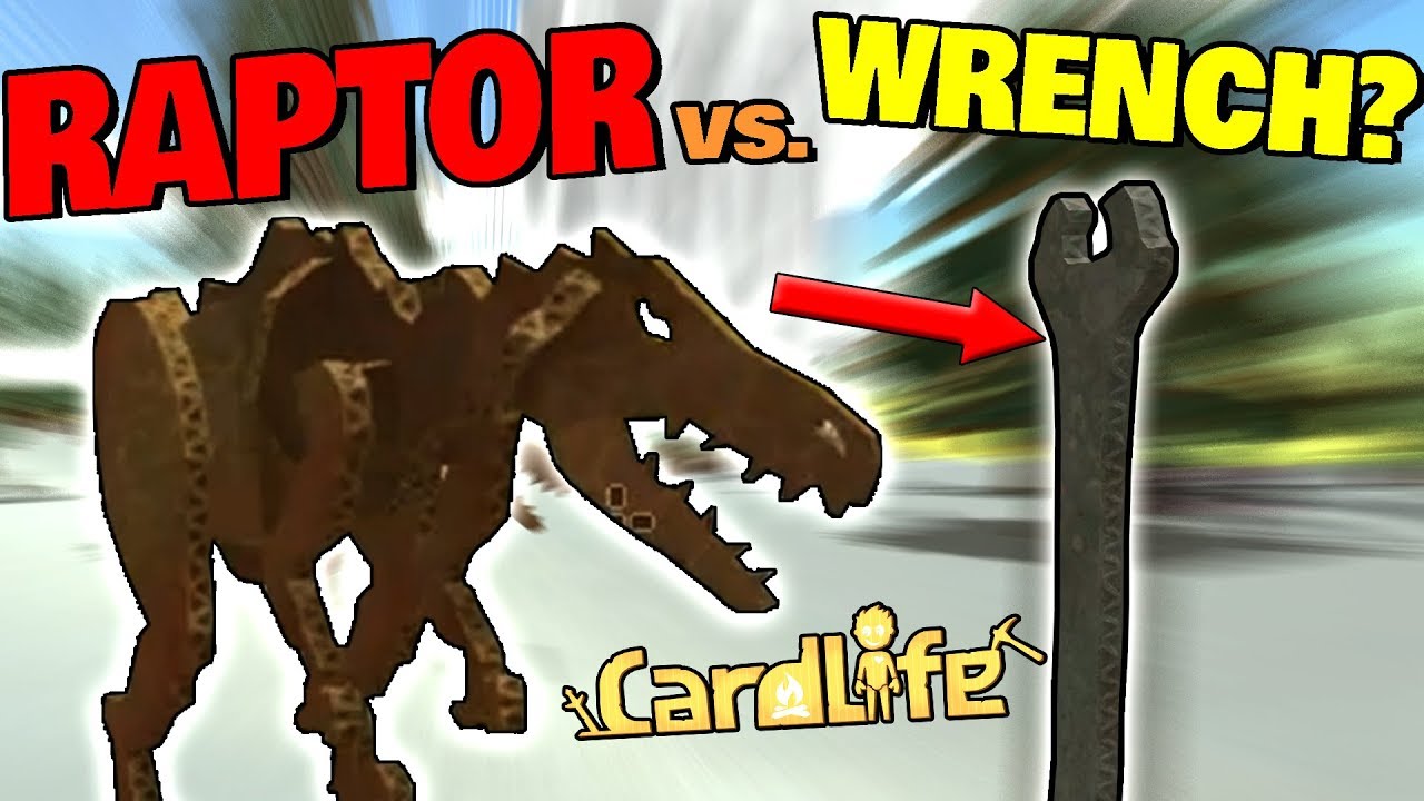 CRAFTING NEW ARMOR for a RAPTOR BATTLE! [New Update!] CardLife Gameplay ...