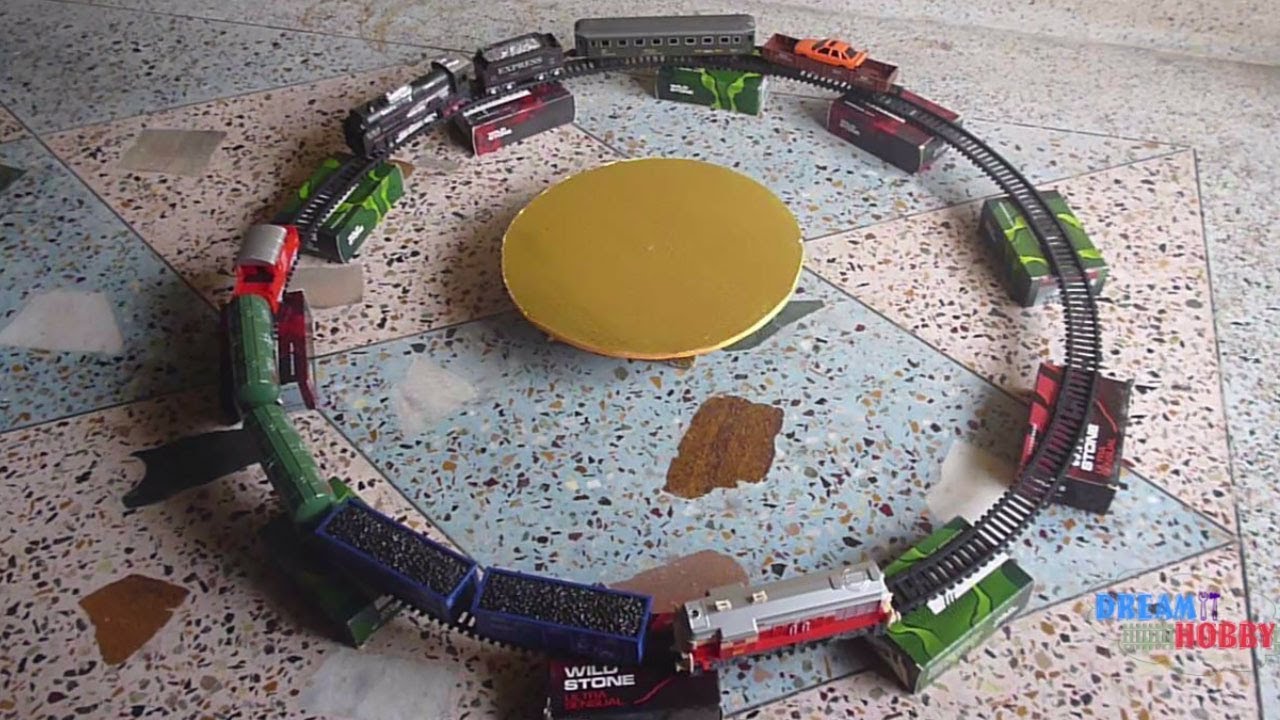 DIY - Hand made - Revolving Stage - Rotating Display Stand - YouTube