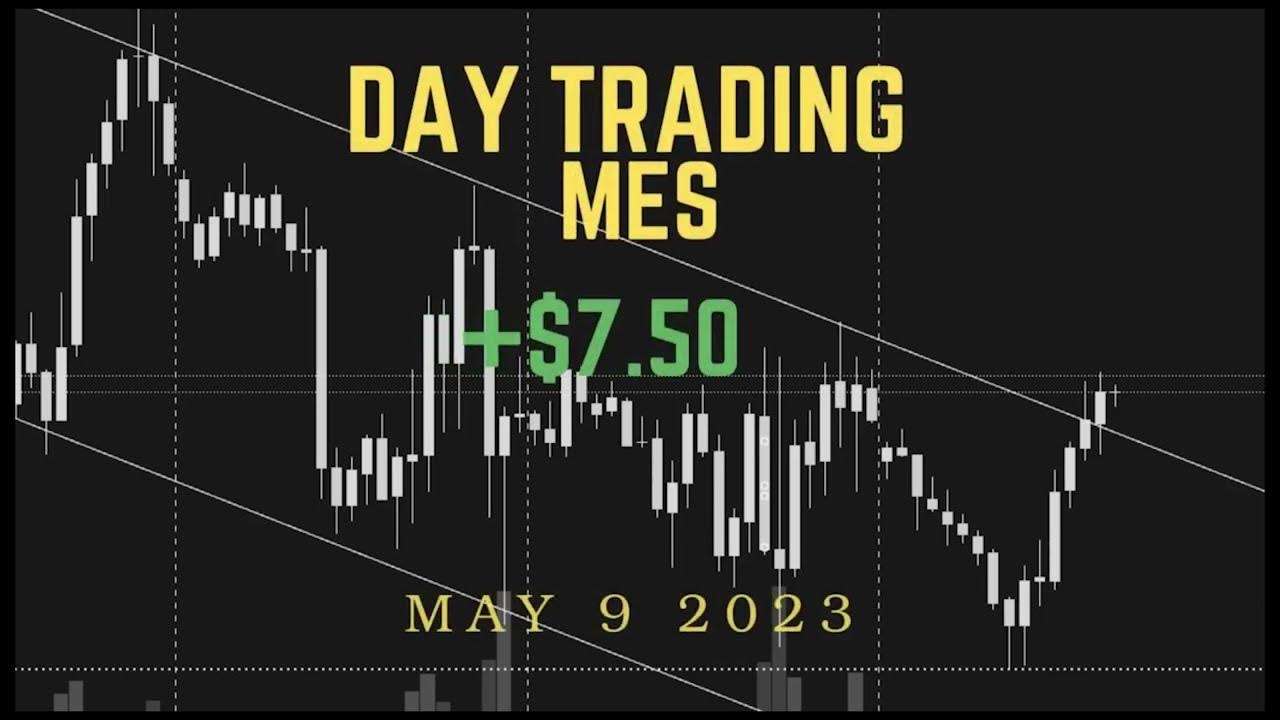 +$7.25 - Day Trading on Tradovate - Learning to day trade - Futures Day Trading MES - YouTube