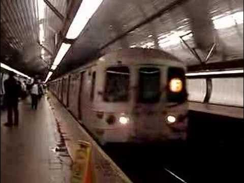 MTA New York City Subway : Coney Island Bound R46 F Train @ Roosevelt Island - YouTube