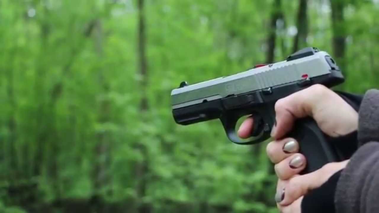 9mm handgun being fired in slow motion - YouTube