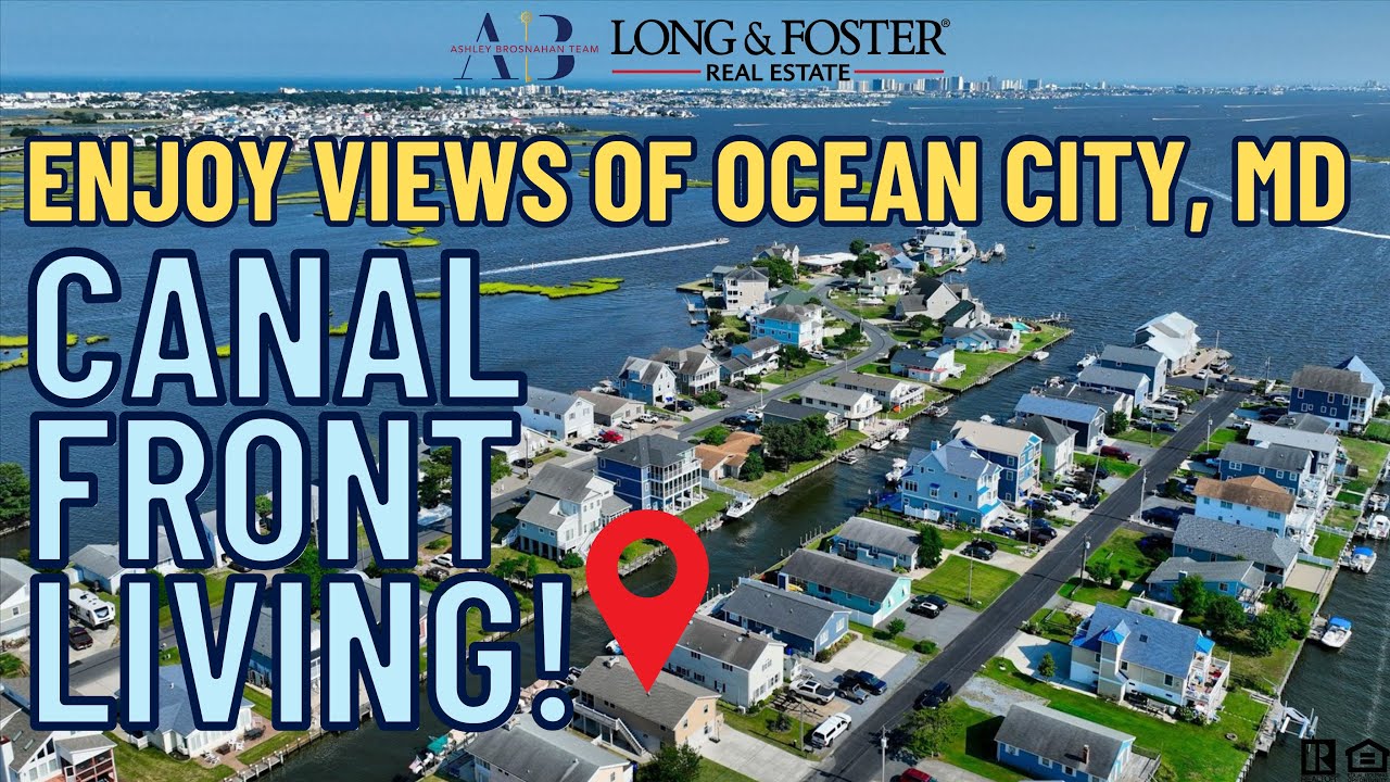 Waterfront Living At Delaware Beaches With Easy Access To Ocean City Md ...
