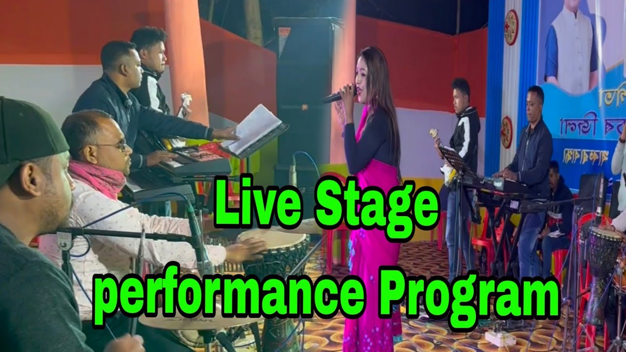 Live Stage performance Program - YouTube