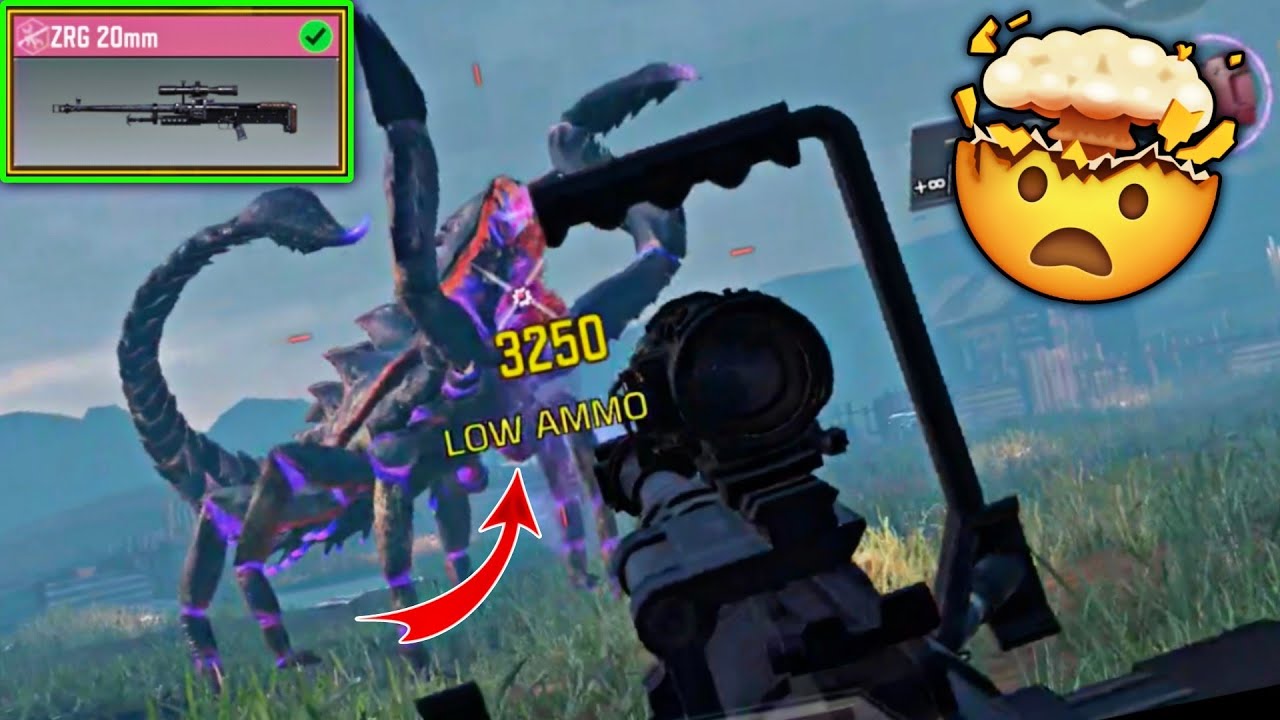 (3250 Damage) ZRG 20mm Sniper Vs Zombies Boss 🔥🤯 New Classic Zombie ...
