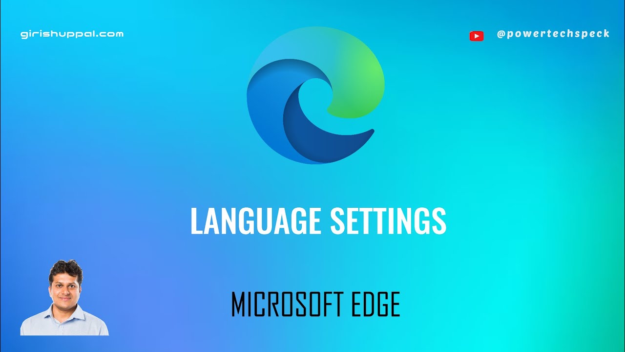 Multiple Languages - Microsoft Edge Settings - YouTube