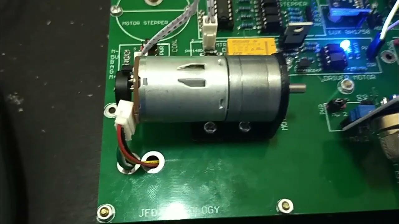 Arduino Kendali Kecepatan dan Arah motor dc potensio driver relay - YouTube