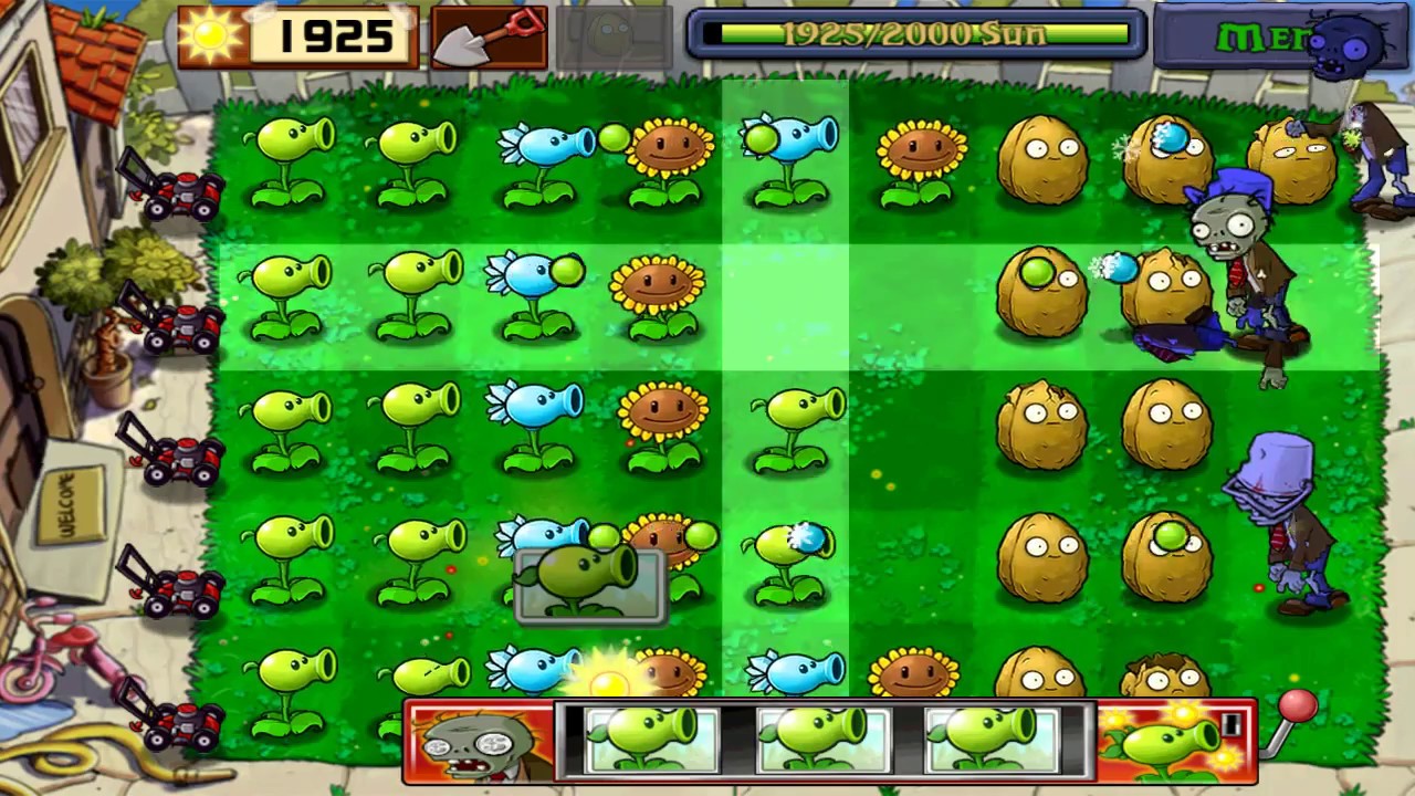 Plants vs. Zombies Slot Machine || gameplay walkthrough - YouTube