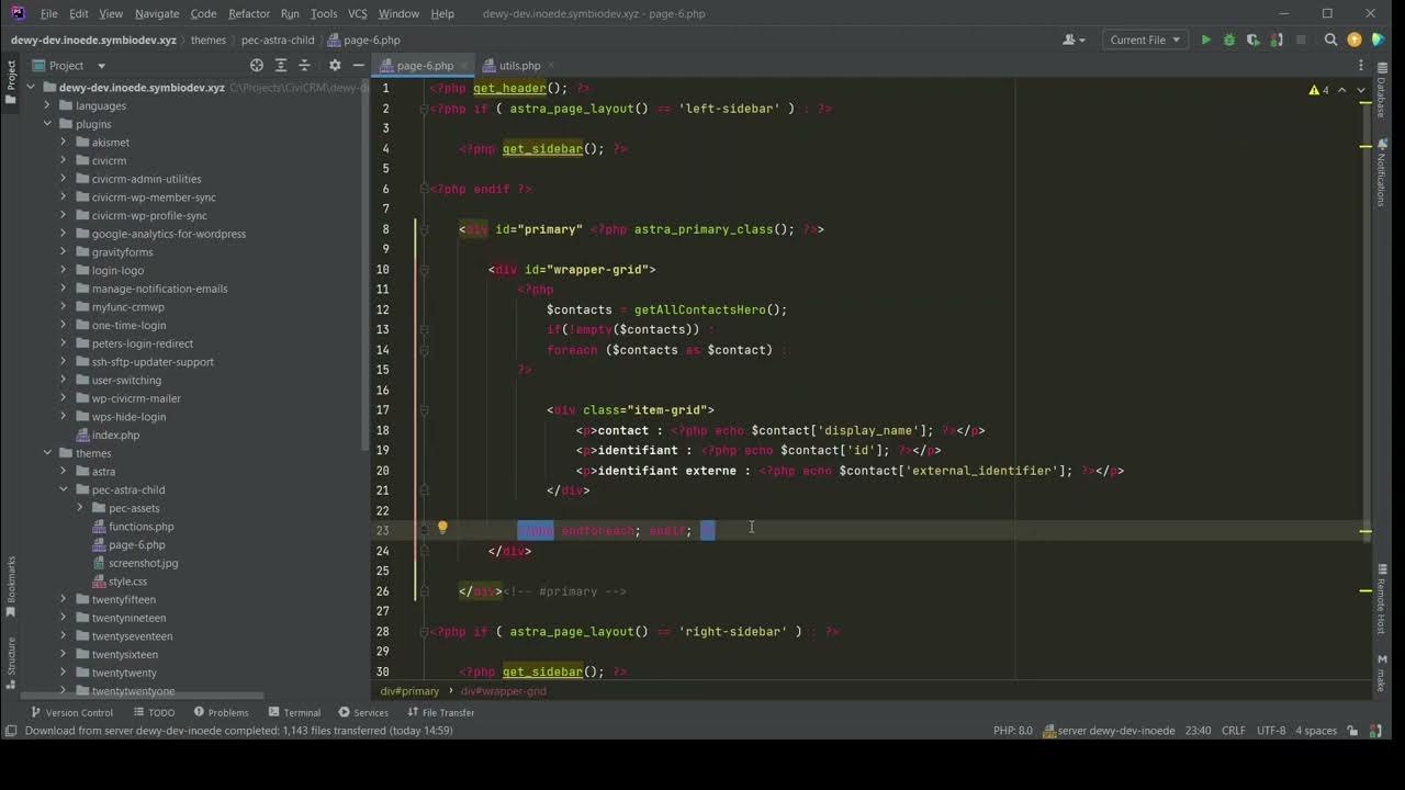 Intégration des données CiviCRM dans WordPress - YouTube